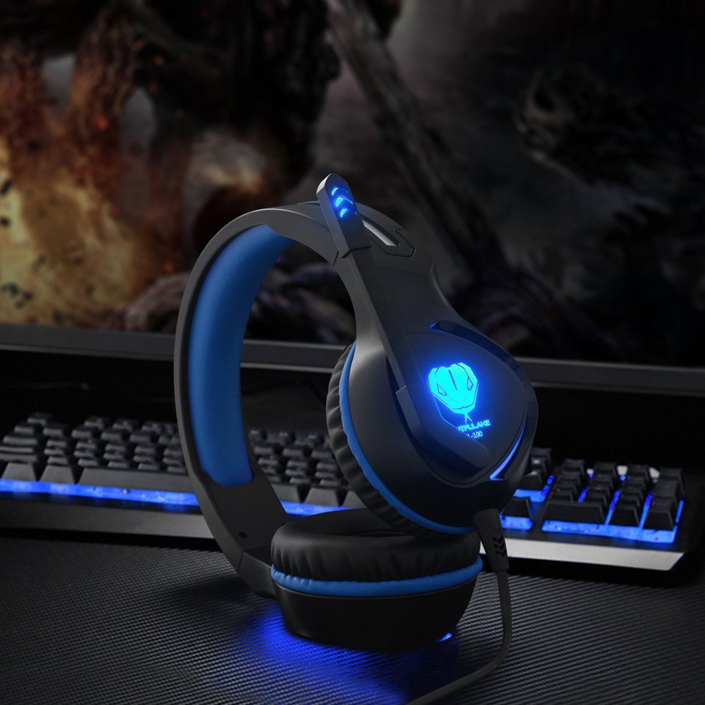 BUTFULAKE PS4 Gaming Headset, 3.5mm Stereo Over Ear Headphone